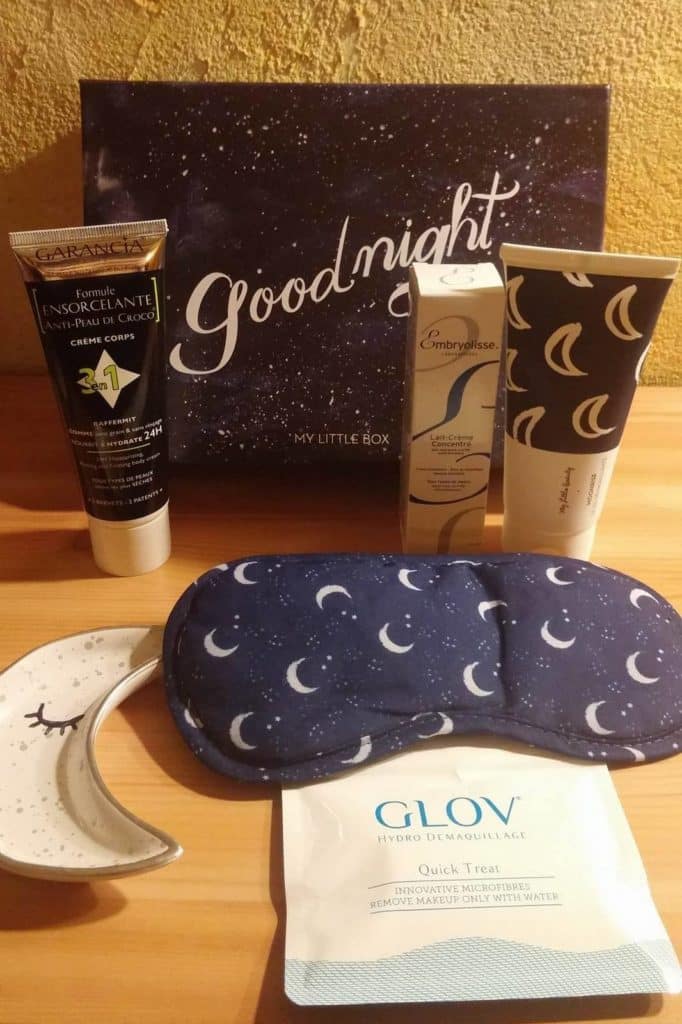 Good night box : my little box novembre 2016 | Barbatrucs